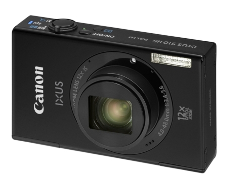 Canon IXUS 510 HS - ultra-compactă cu dotări exotice
