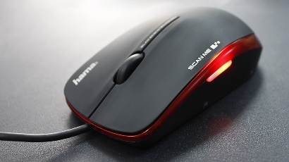 Hama MyScan - mouse 2-in-1 cu scanner încorporat
