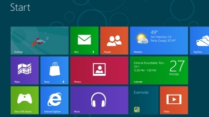 Microsoft testează live tile-uri interactive pentru platforma Windows