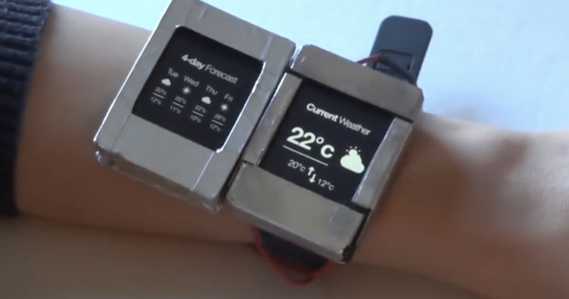 Doppio, smartwatch-ul cu două ecrane