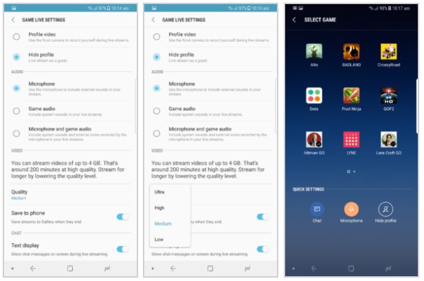 Samsung a creat o aplicaţie care-ţi permite să faci live stream cu ...