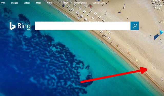 Microsoft a publicat o imagine de fundal pentru Bing.com care includea ...