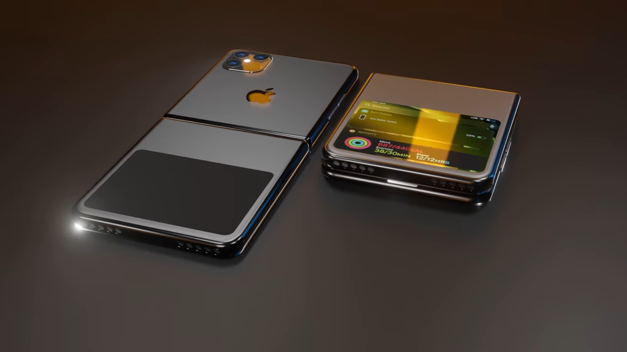 iPhone Flip: cum ar putea arăta un telefon pliabil de la Apple (concept ...