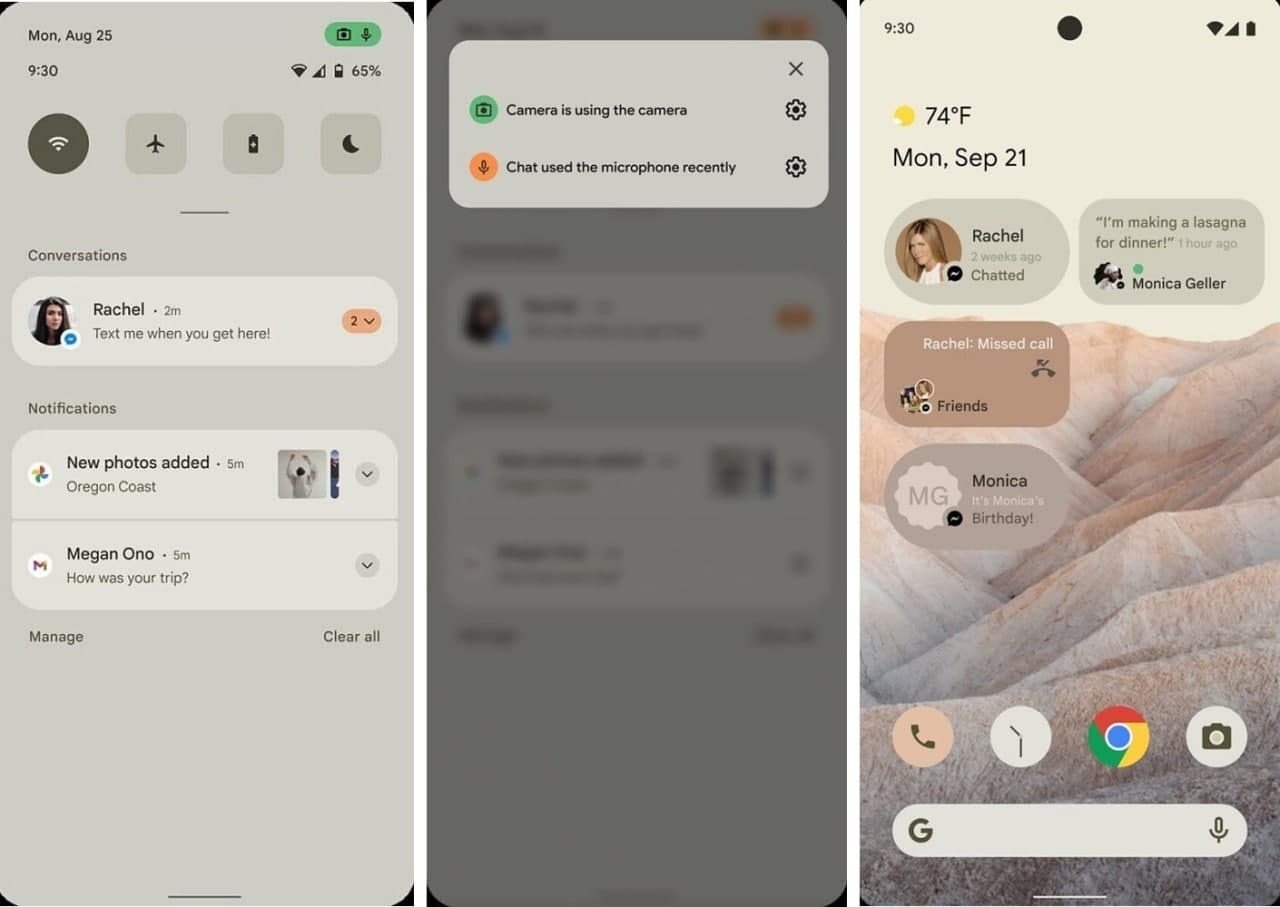 Primele imagini cu interfața Android 12. Google schimbă complet ...