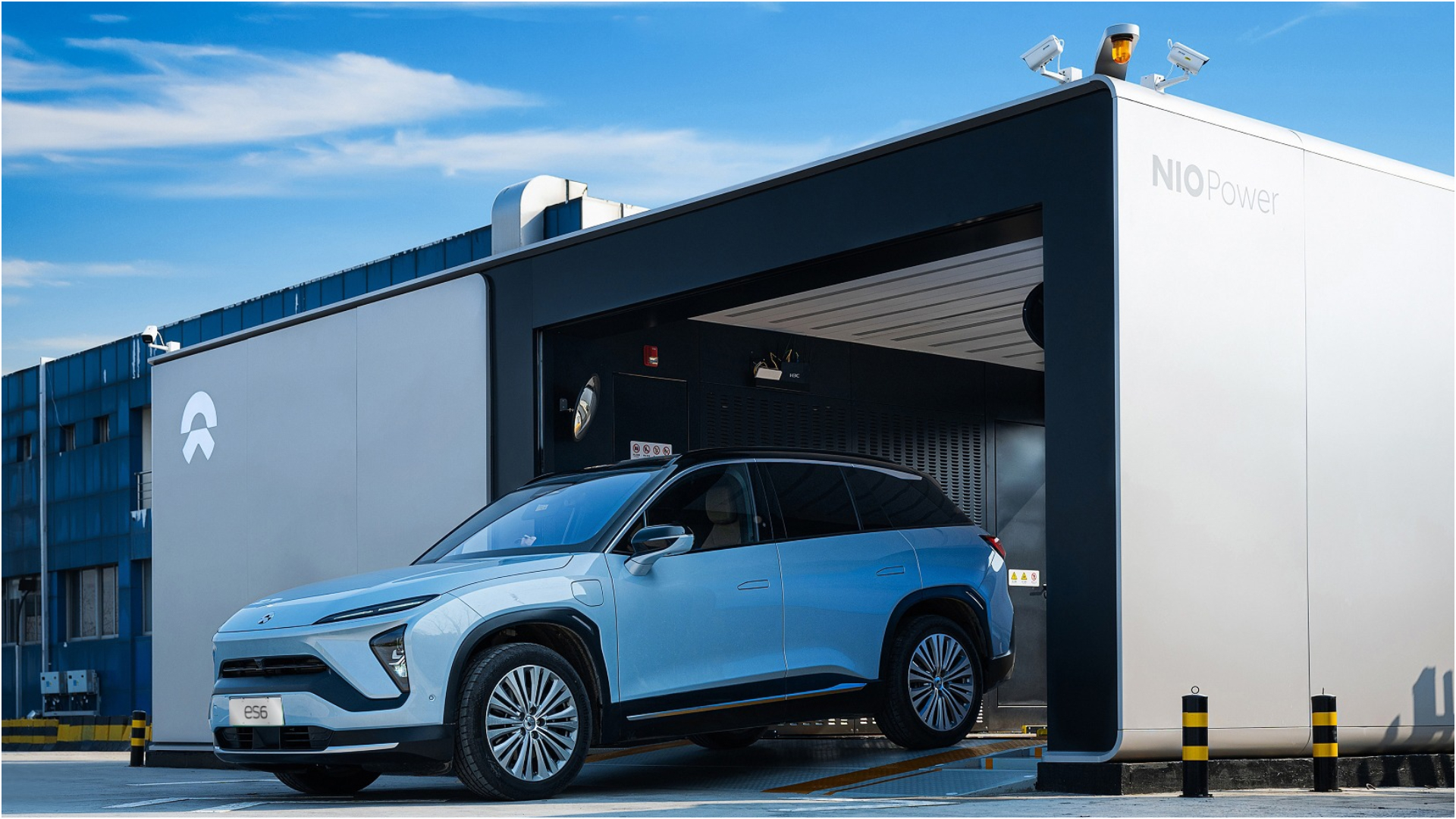 NIO a deschis prima stație de înlocuire de baterii din Europa. Țara aleasă