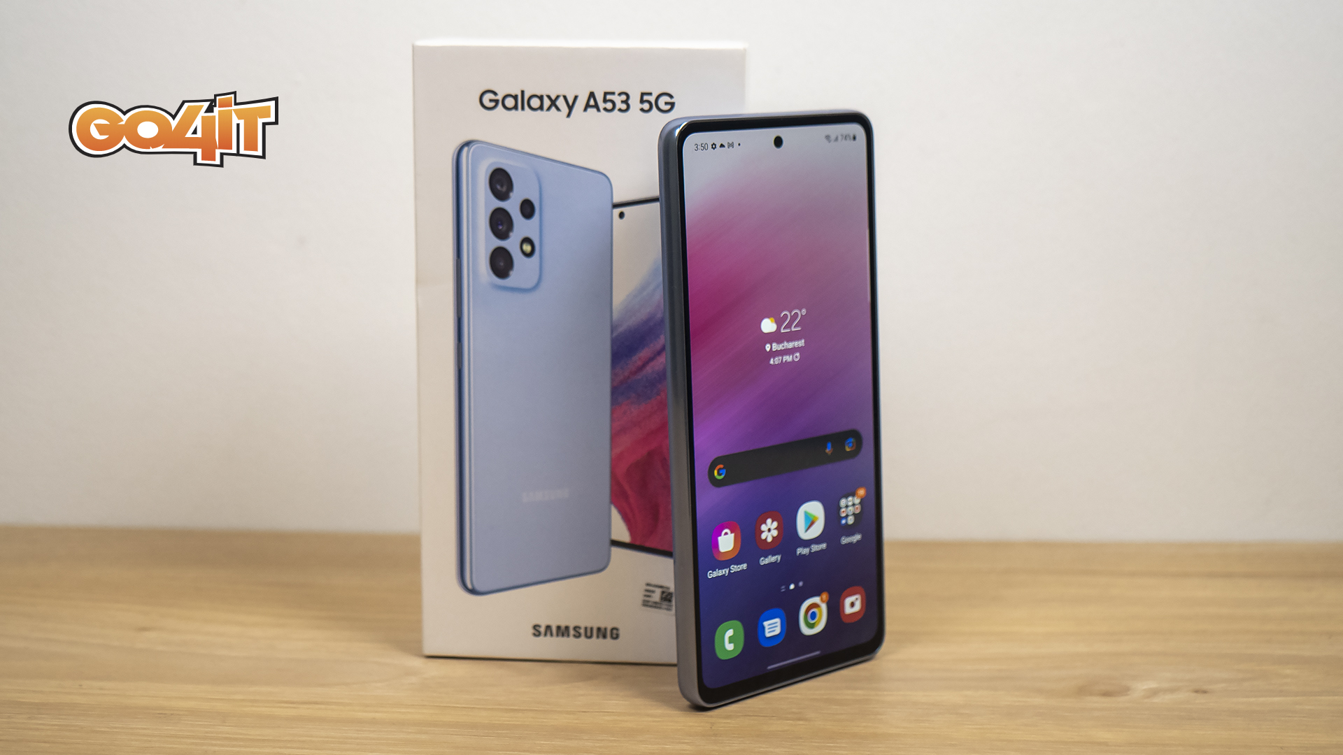 Galaxy A53, actualizat deja la Android 13