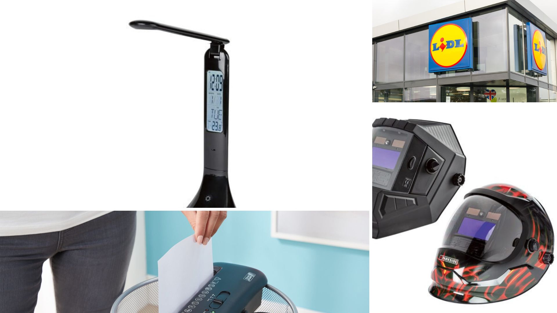 Gadget-uri utile pentru birou și proiecte personale, de luni în oferta Lidl