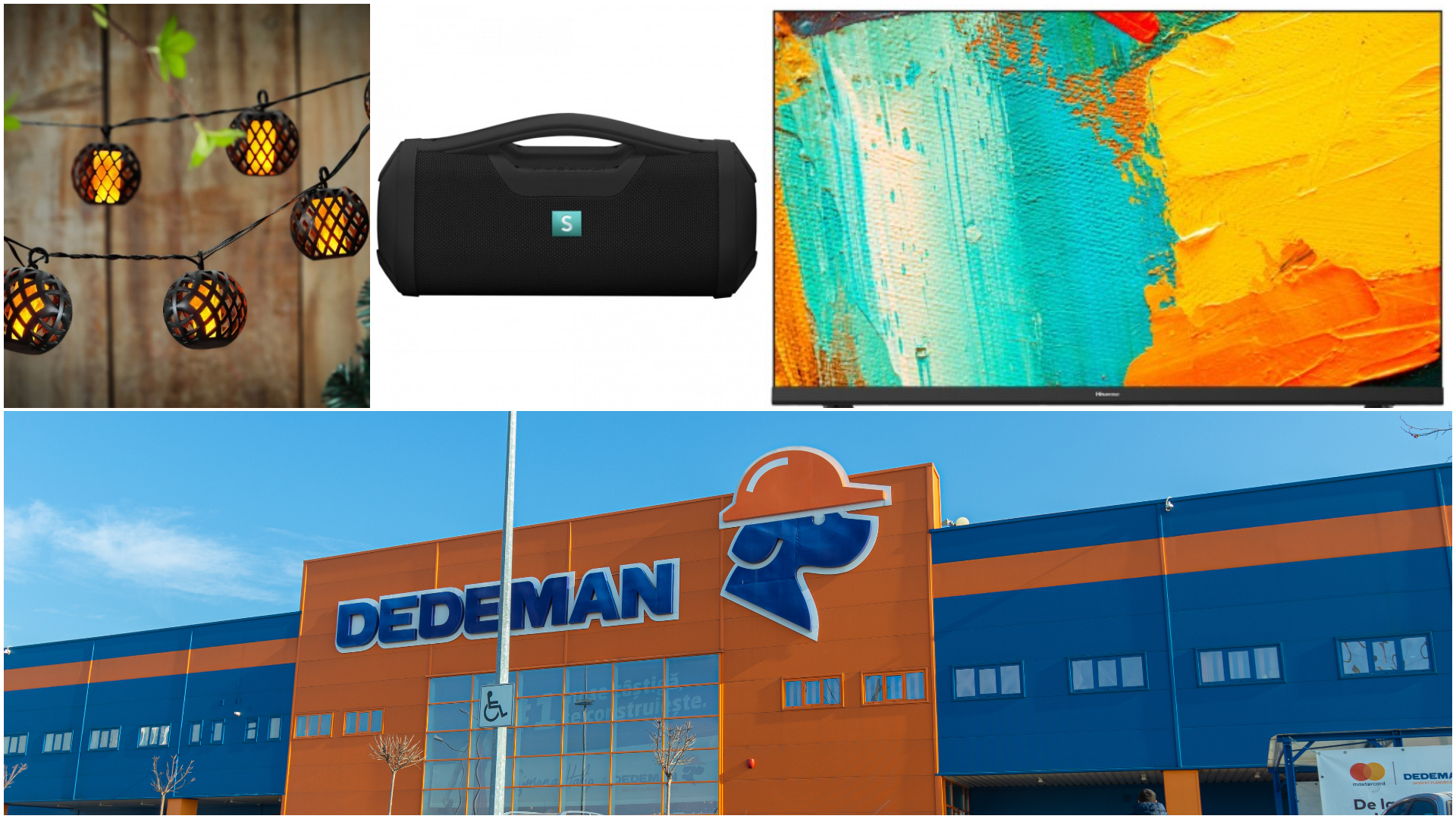 Dedeman: 4 produse atractive, aflate la reducere, din noul catalog