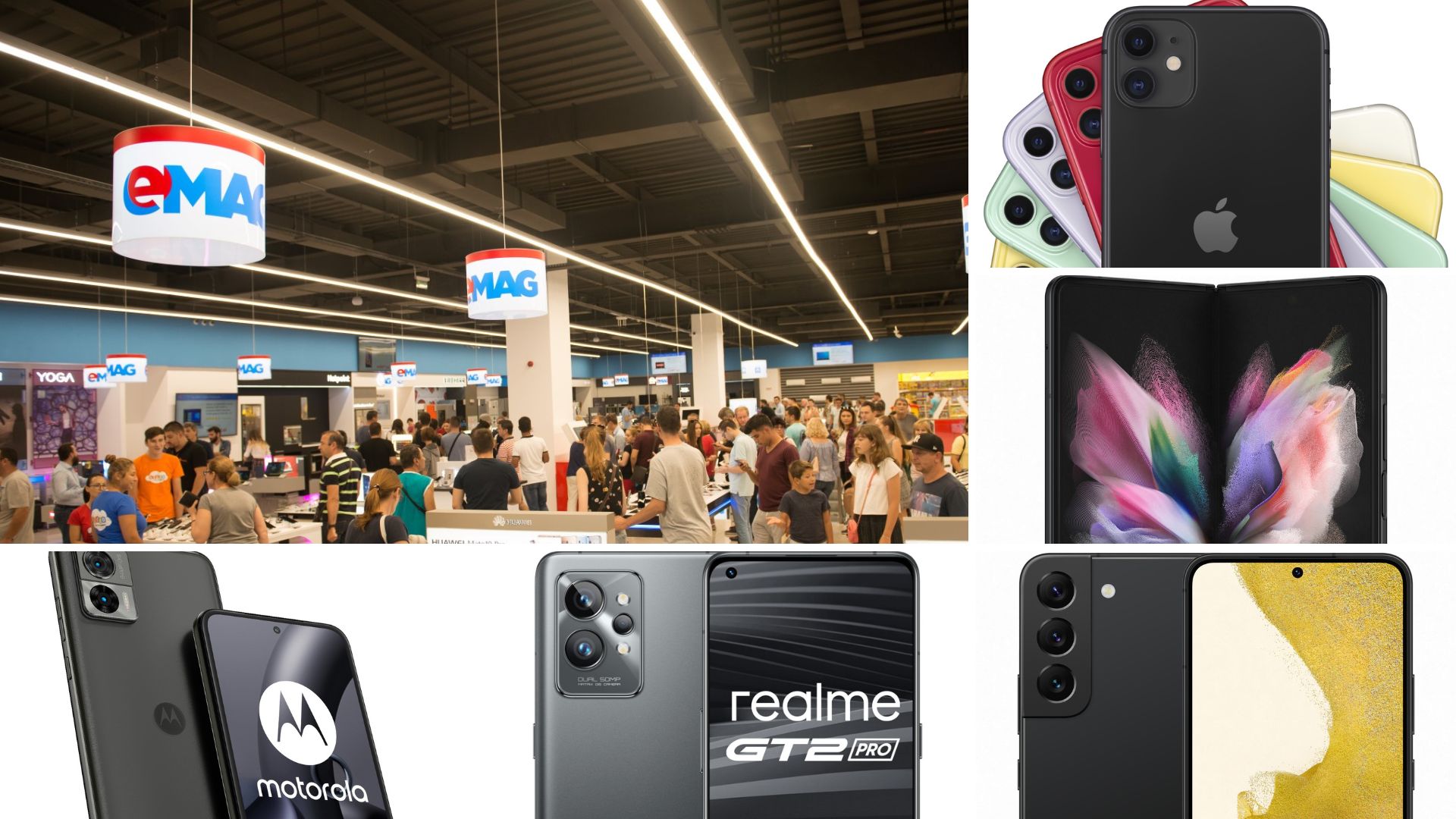 6 telefoane resigilate la prețuri bune pe eMAG: Samsung, Motorola ...