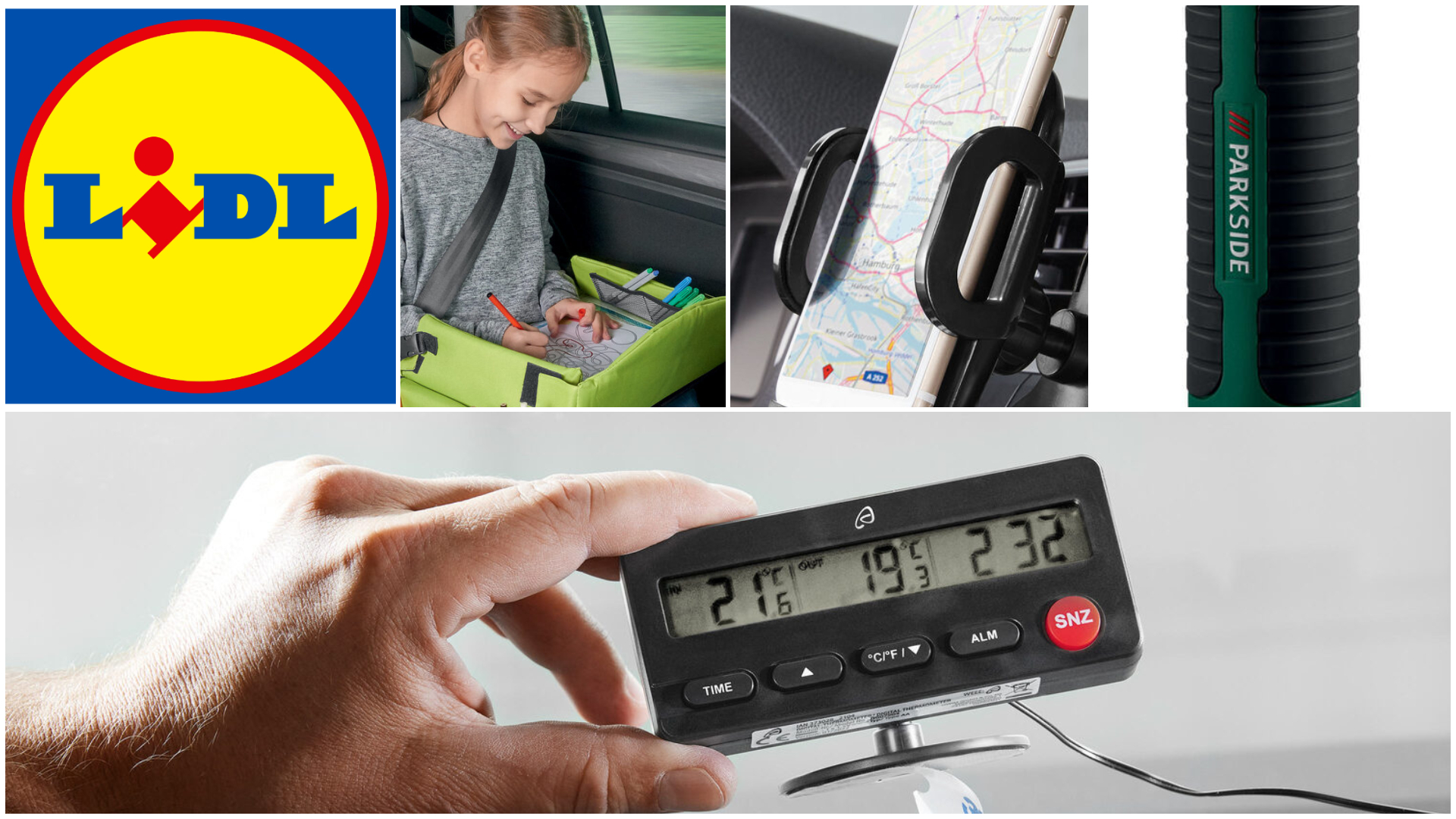 Lidl: Accesorii utile, auto și de călătorie, disponibile săptămâna aceasta