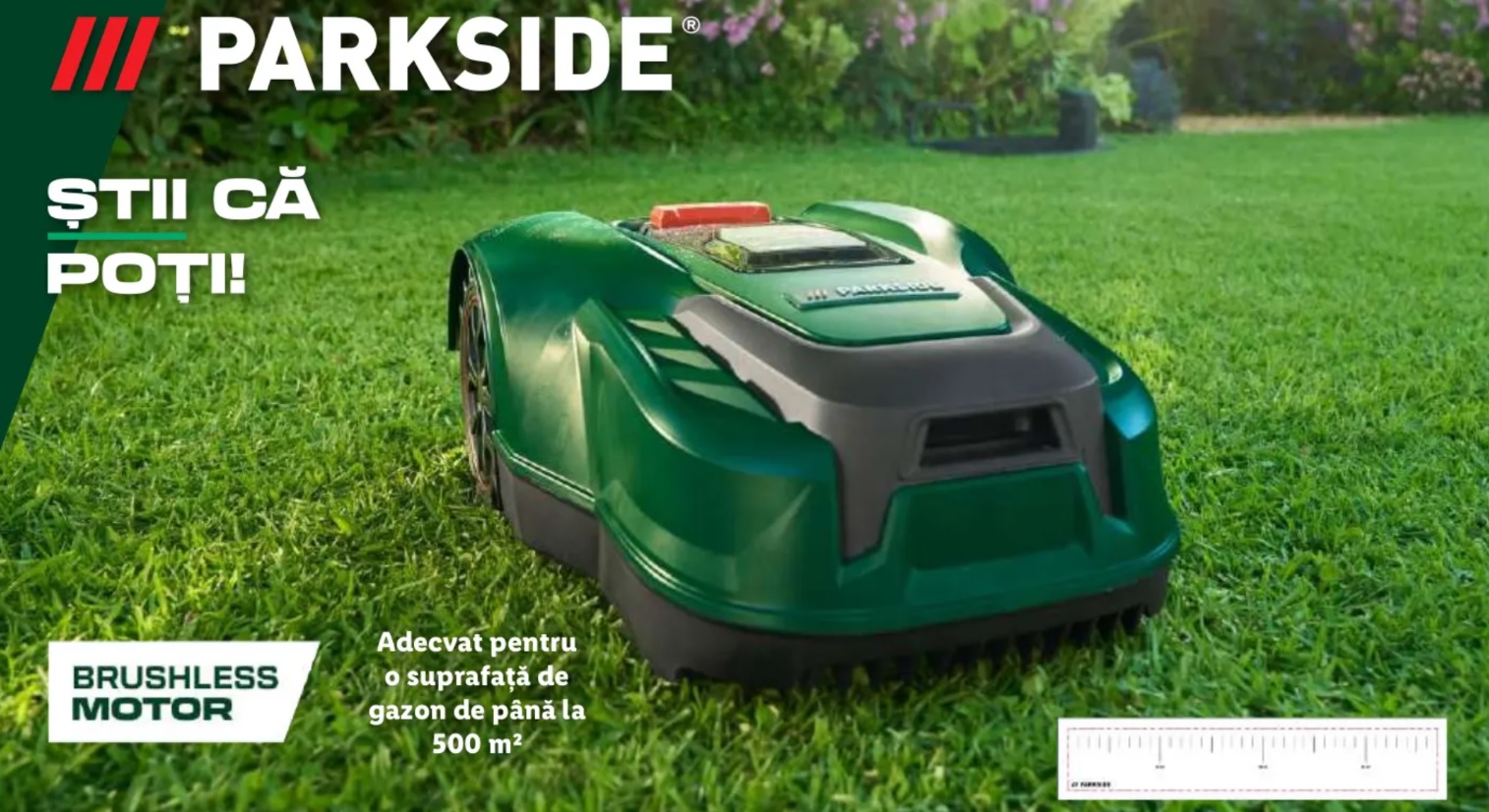 Top produse electrice la LIDL: Robotul autonom pentru gazon Parkside și ...