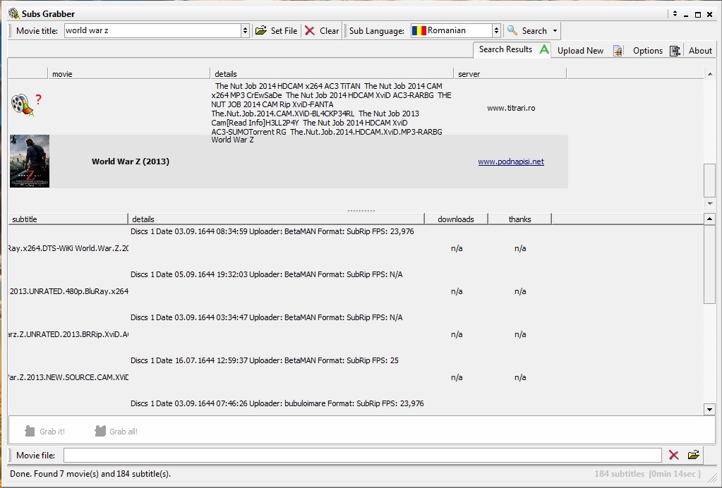 Subtitrări filme - unde găseşti subtitrări pentru filme si seriale